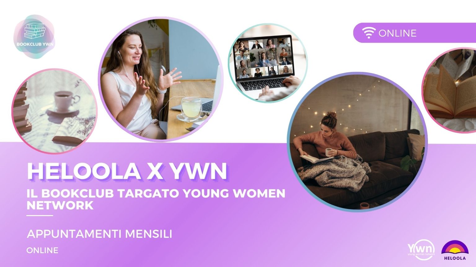 Heloola x YWN – Bookclub - YOUNG WOMEN NETWORK